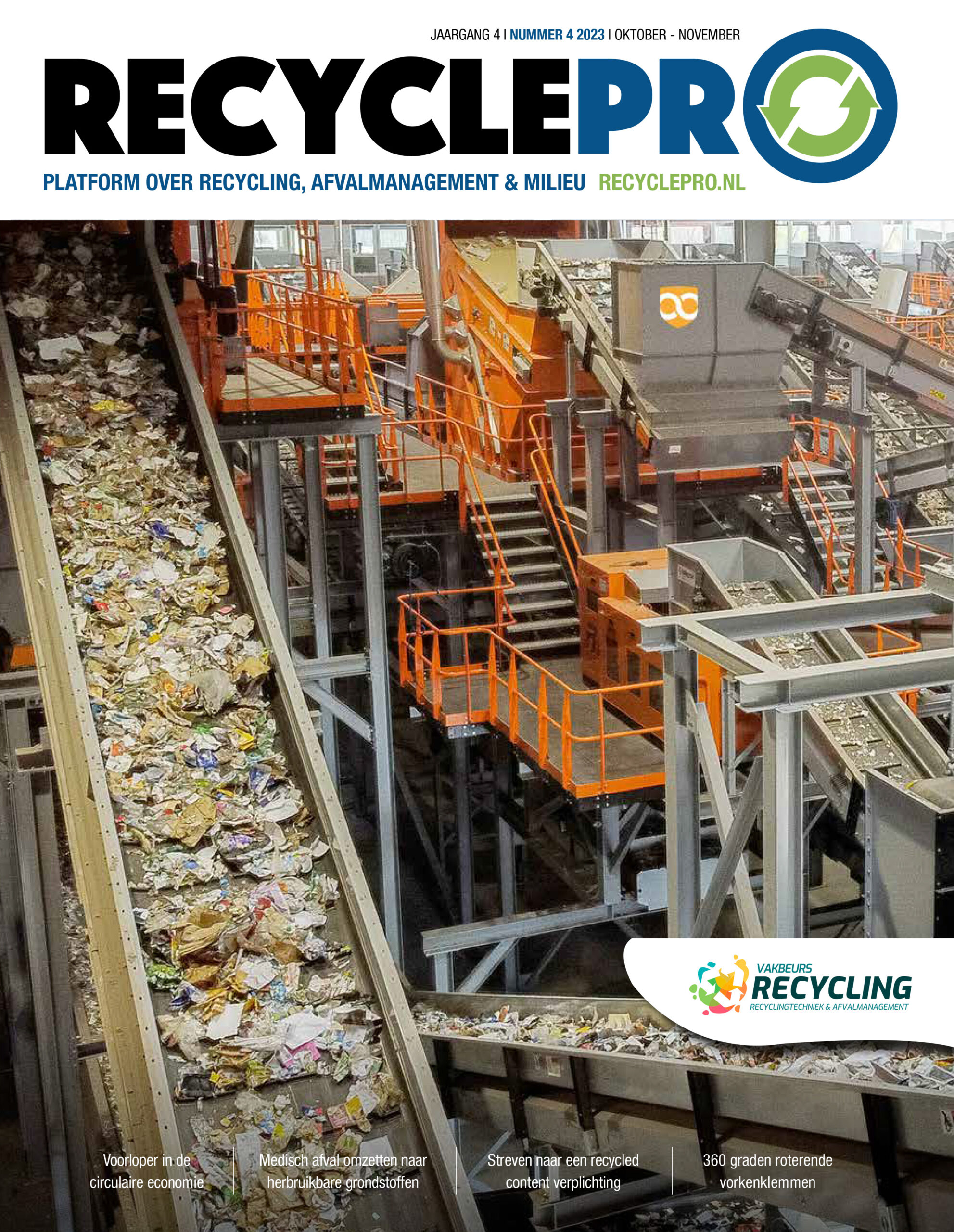 Artikel in RecyclePro Blue2Green Recycling medisch afval